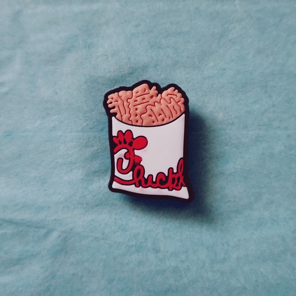 CROCS | Accessories | 75 Chickfila Waffle Fries Croc Charm | Poshmark